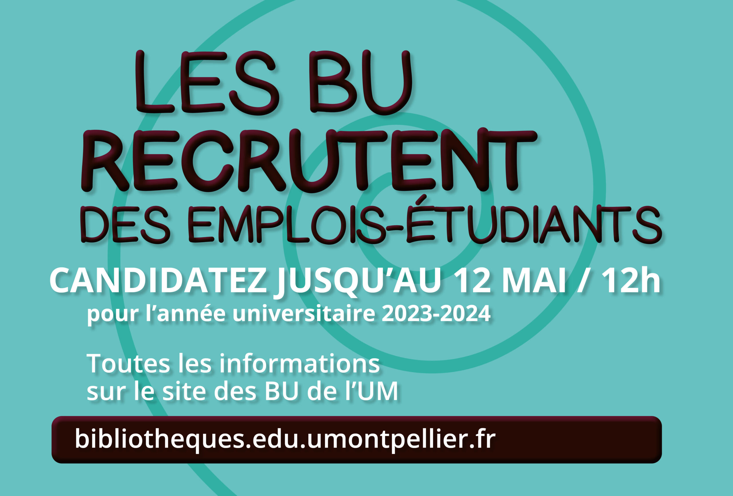 BU DE L'UM ARE RECRUITING STUDENTS! - UFR of Pharmaceutical and ...